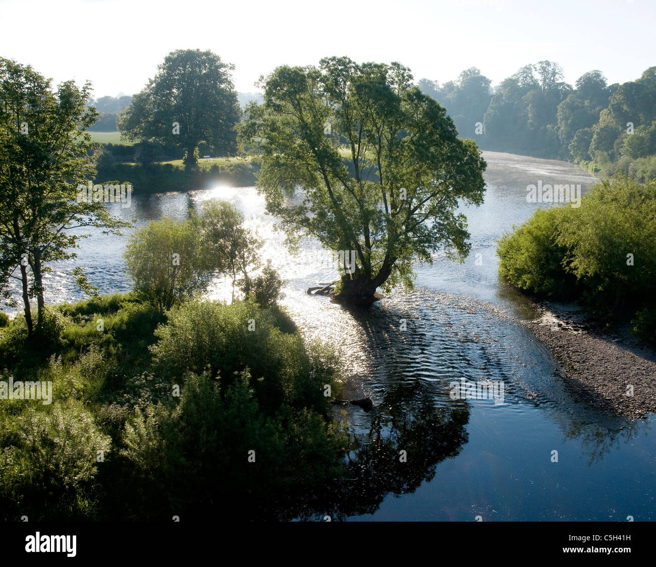 River tweed fishing hi-res stock photography and images - Alamy