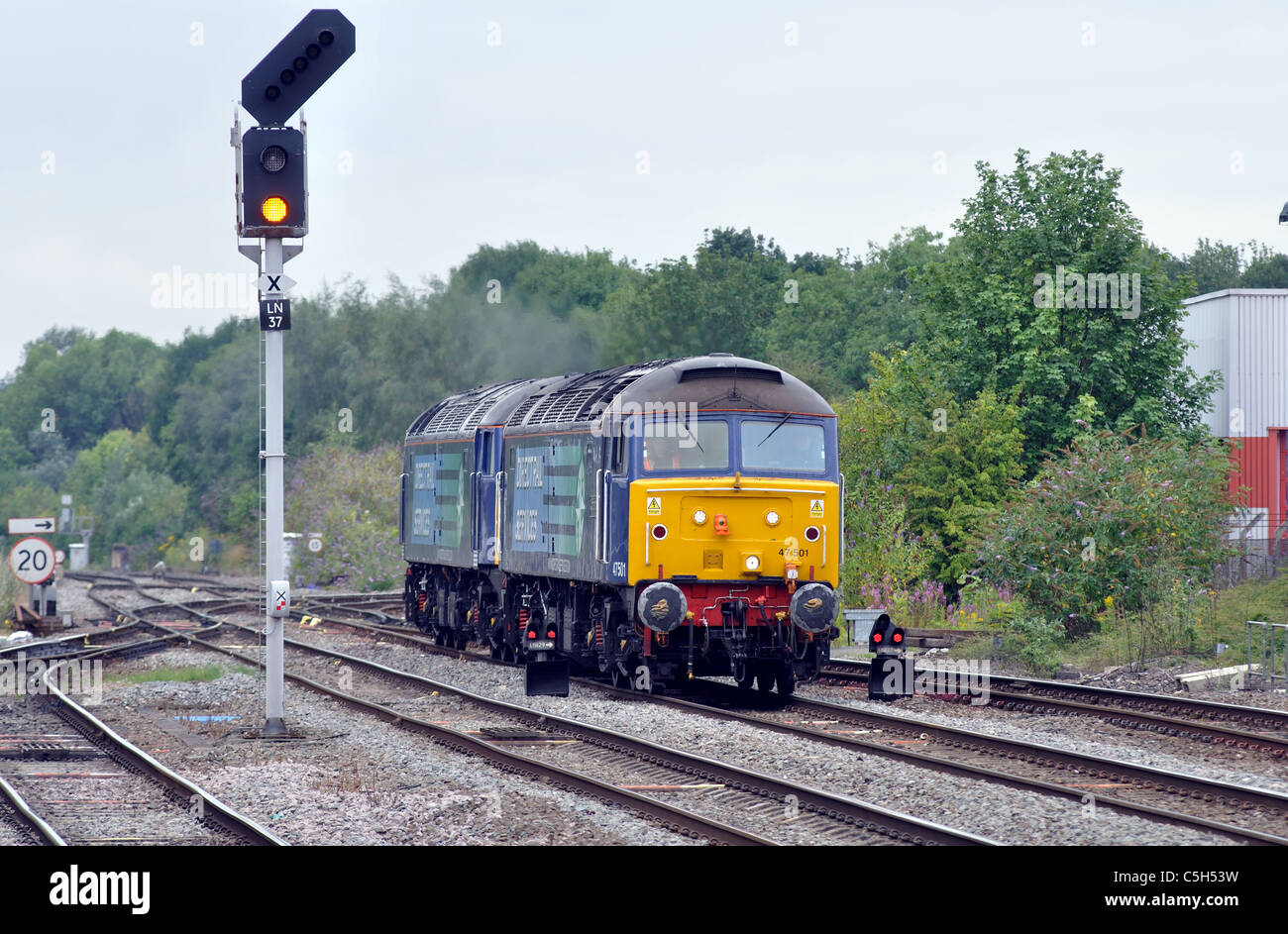 Diesel electric locomotives hi-res stock photography and images - Alamy