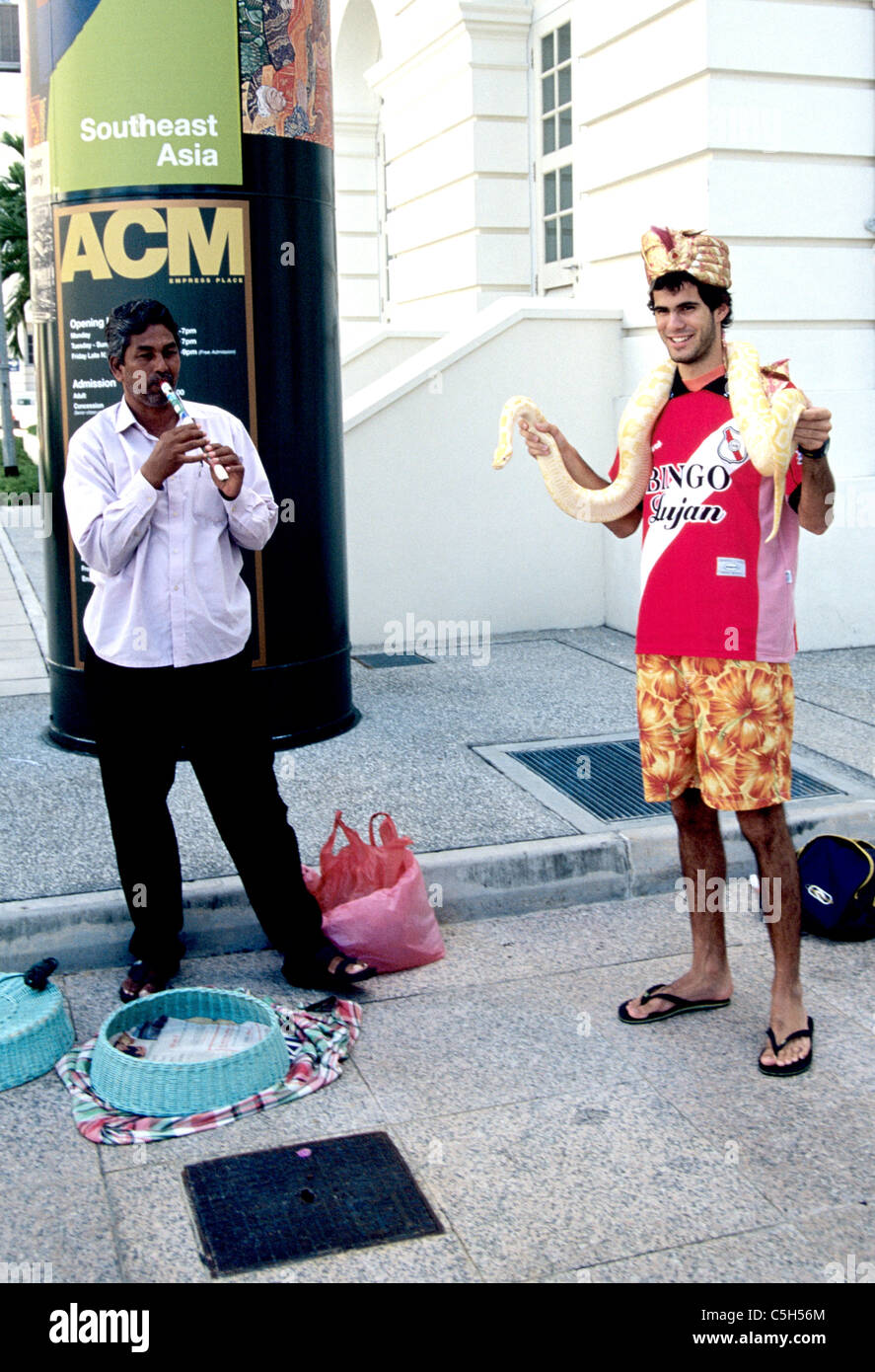 Man Playing Snake High Resolution Stock Photography and Images - Alamy