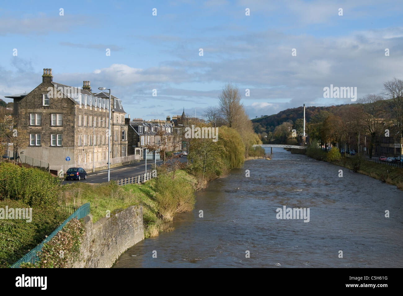 River teviot hawick hi-res stock photography and images - Alamy