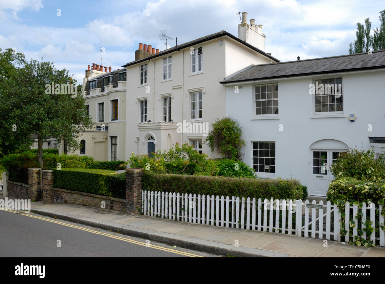 Keats Grove, Hampstead NW3, London, England Stock Photo - Alamy