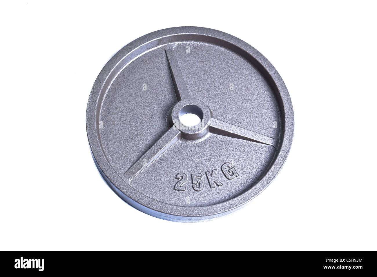 Weight lifting excercise equipment iron and rubber Stock Photo - Alamy