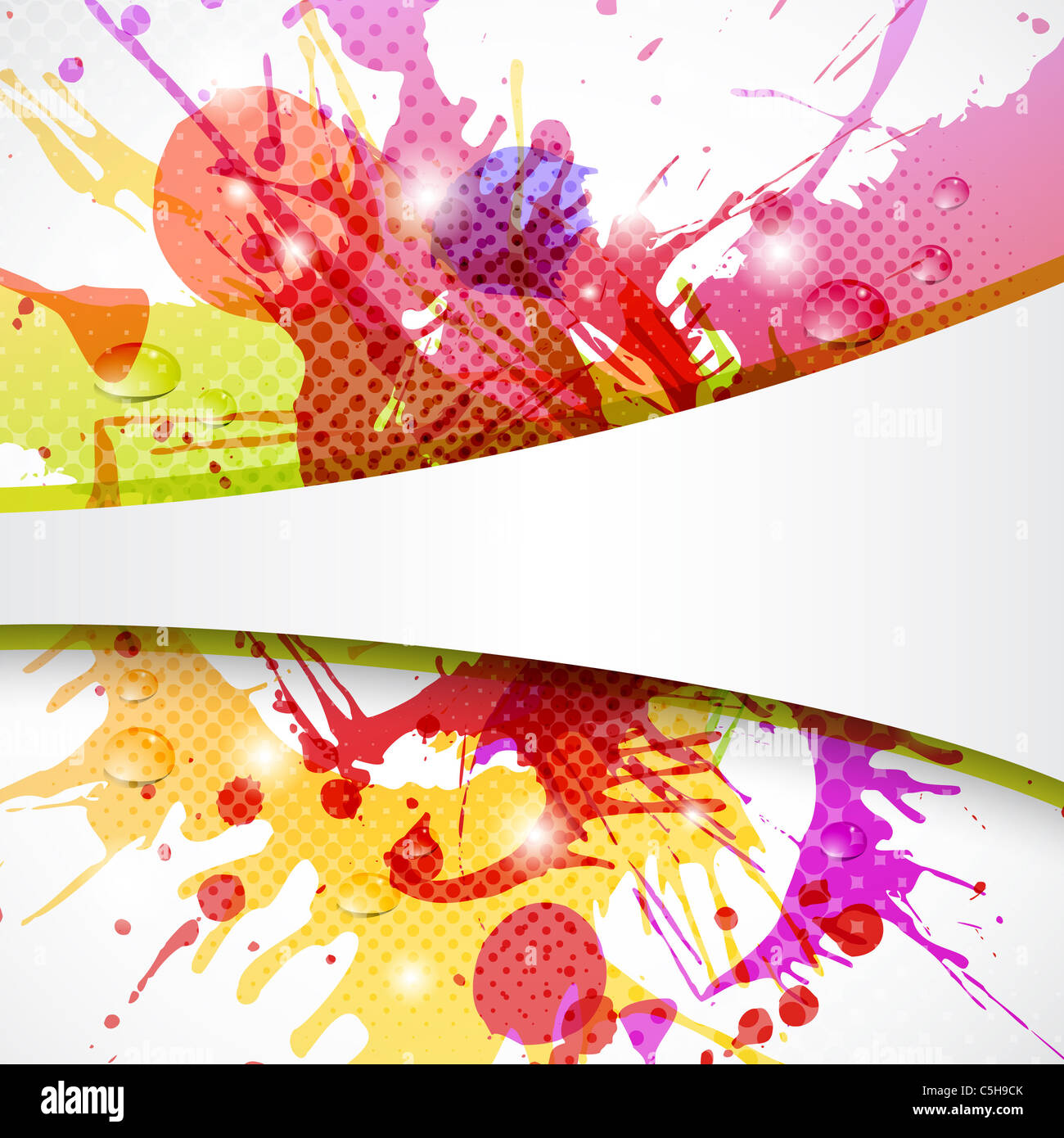 Colorful and abstract background with copy space Stock Photo - Alamy