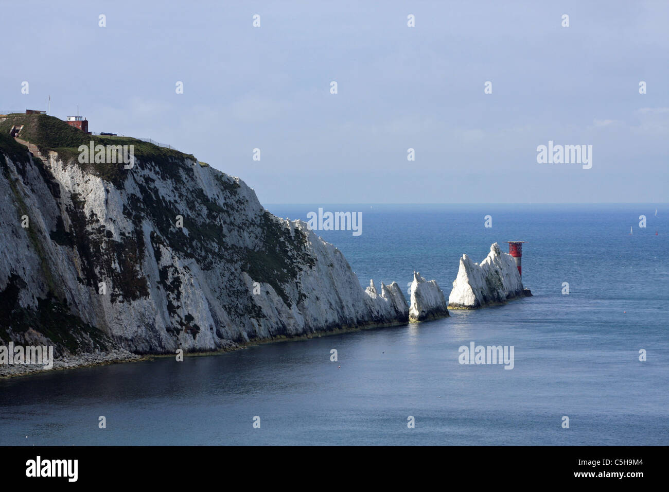 Iow needles hi-res stock photography and images - Alamy