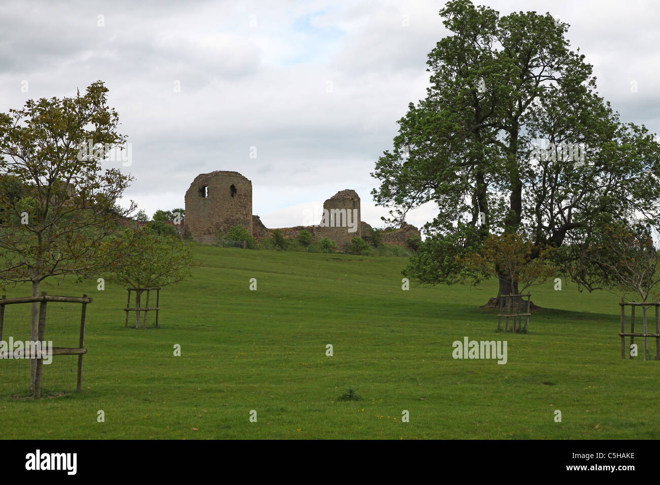 Motte and bailey castle hi-res stock photography and images - Alamy