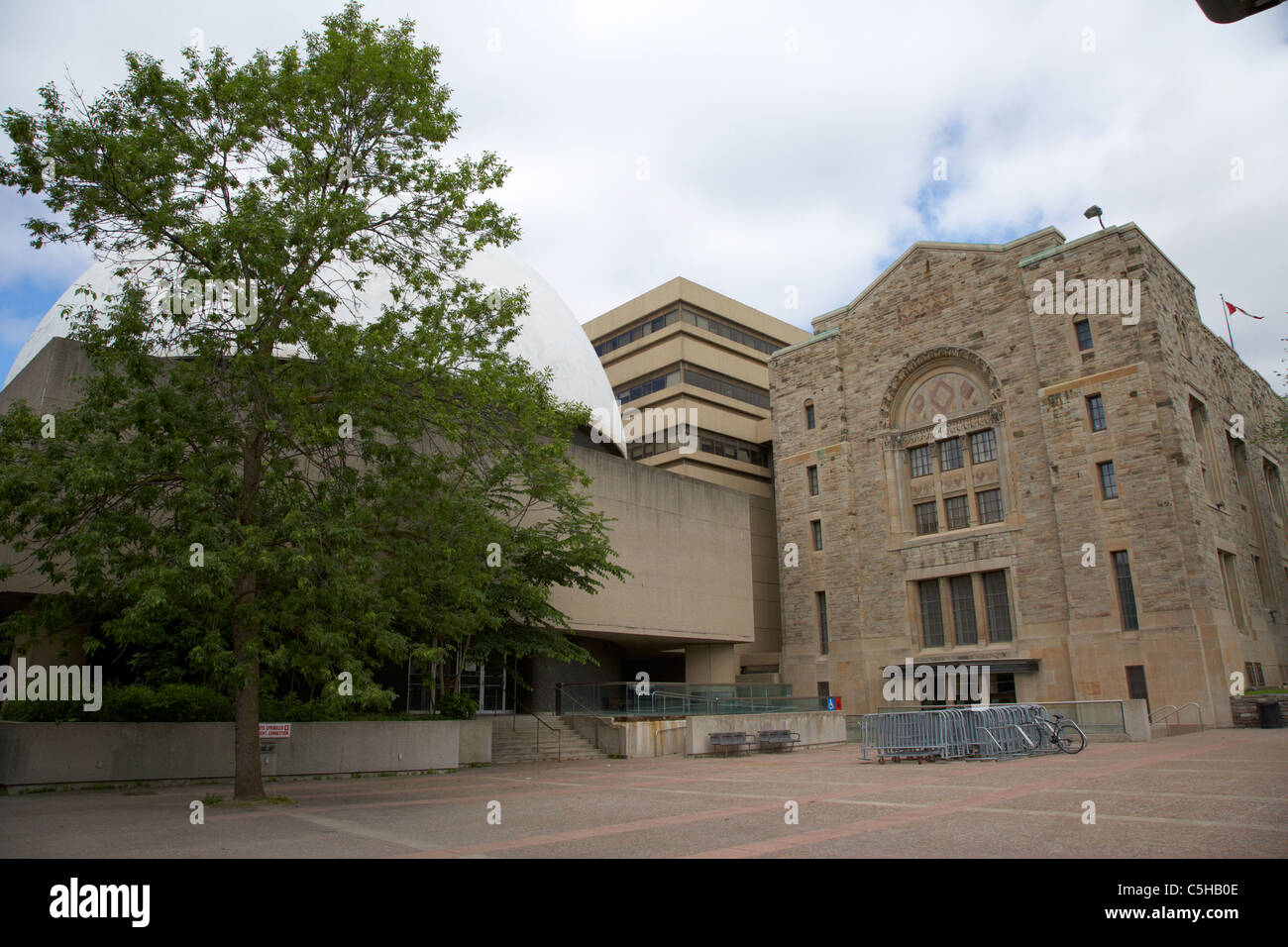 the McLaughlin Planetarium building and ROM museum toronto ontario ...