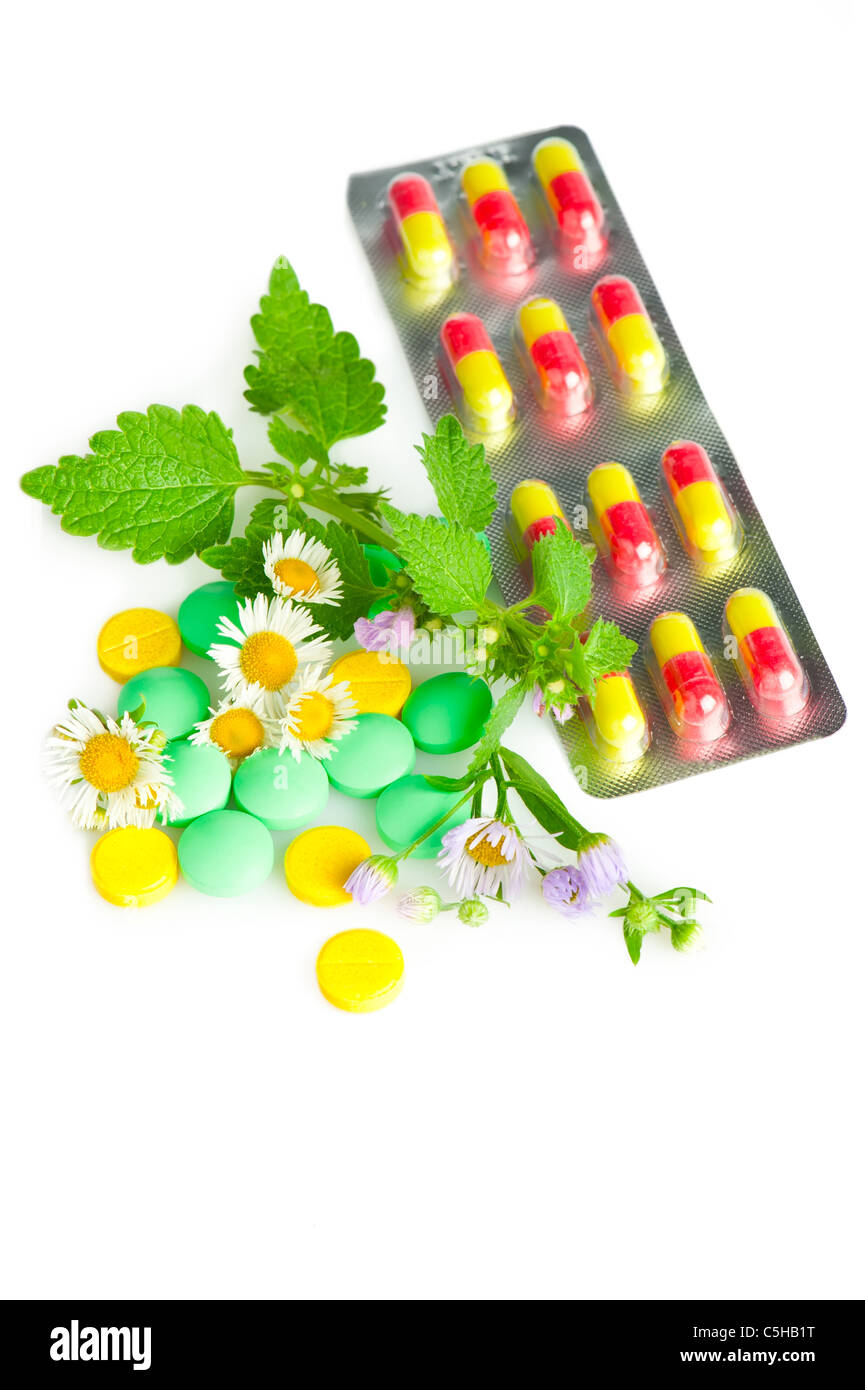 Nettle tablets hi-res stock photography and images - Alamy