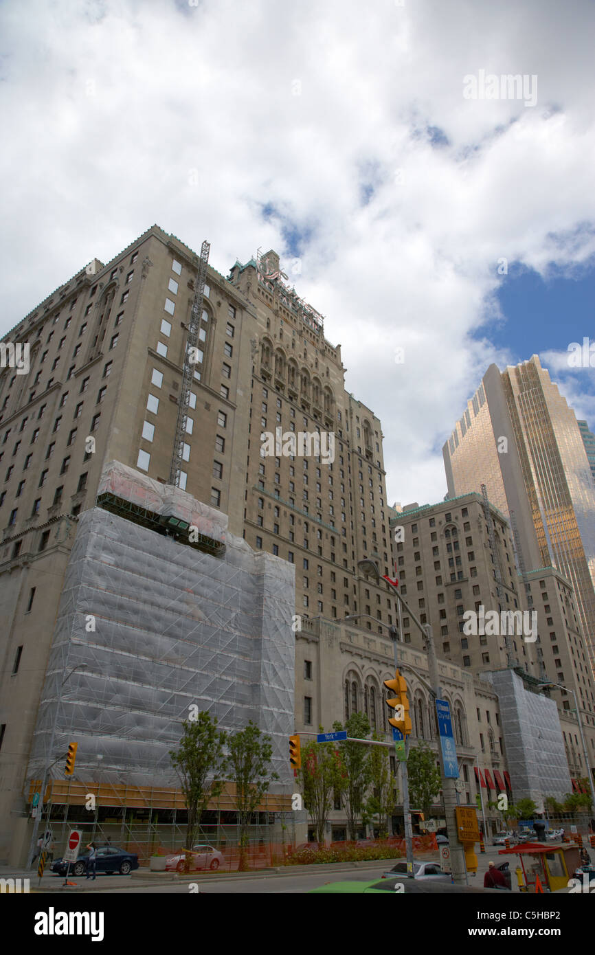 royal york hotel downtown toronto ontario canada Stock Photo - Alamy