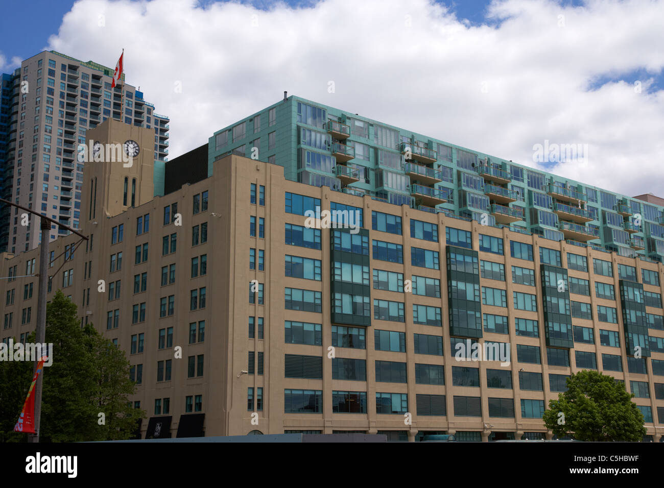 queens quay terminal building on the harbourfront toronto ontario ...