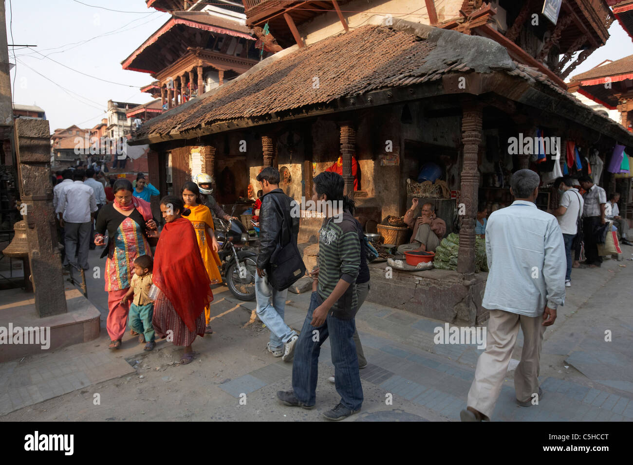 Street scene, Kathmandu, Nepal, Asia Stock Photo - Alamy