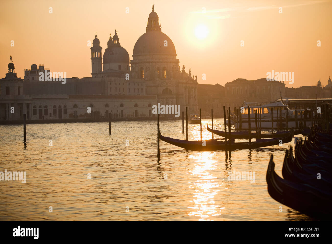 Venetian sunset venice italy hi-res stock photography and images - Alamy