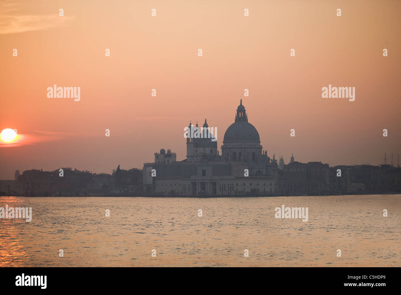 Venice skyline sunset hi-res stock photography and images - Alamy