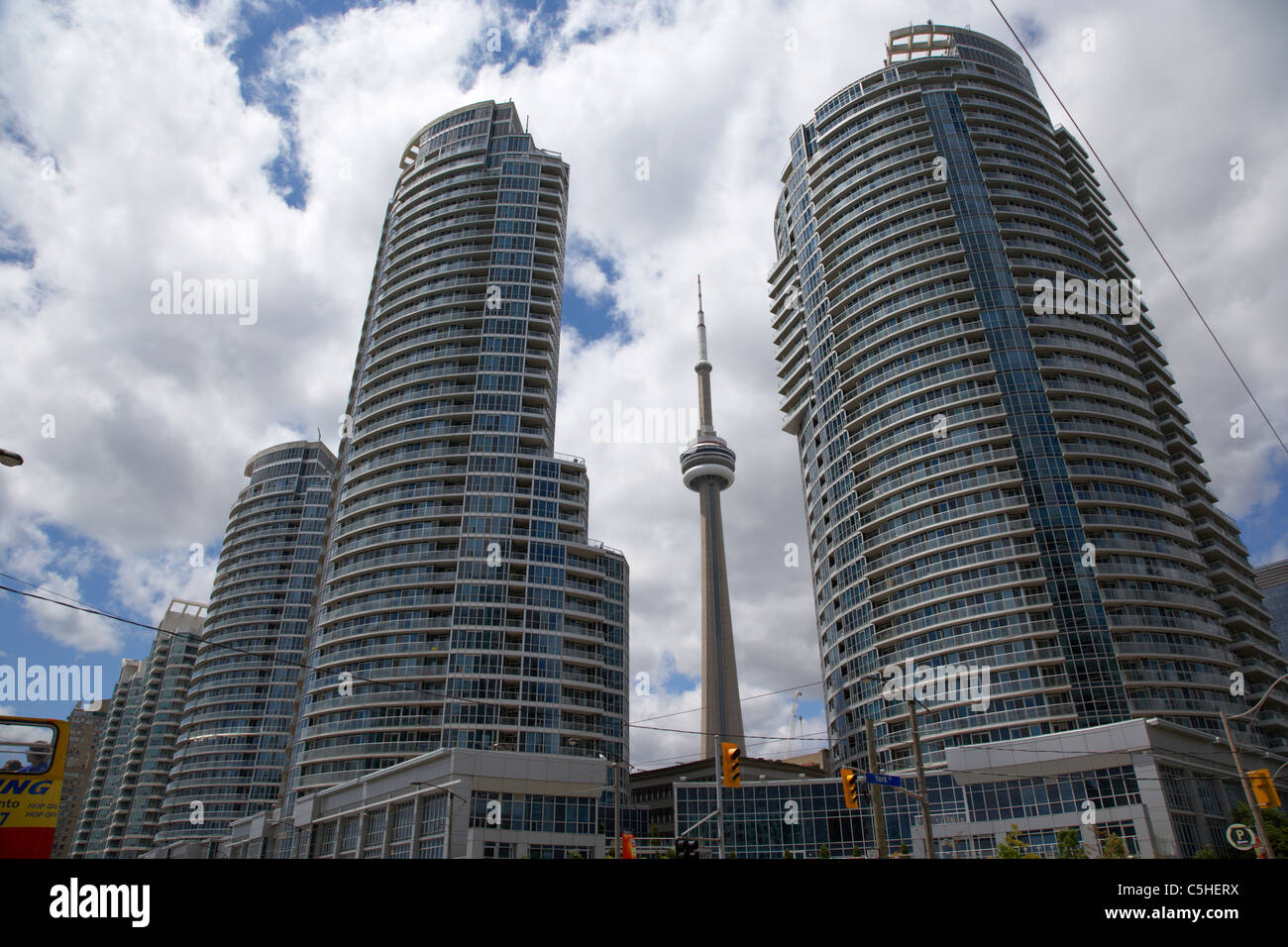 the waterclub condos apartment buildings on queens quay toronto ontario ...