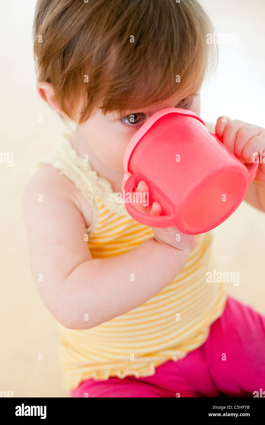 Baby plastic beaker hi-res stock photography and images - Alamy