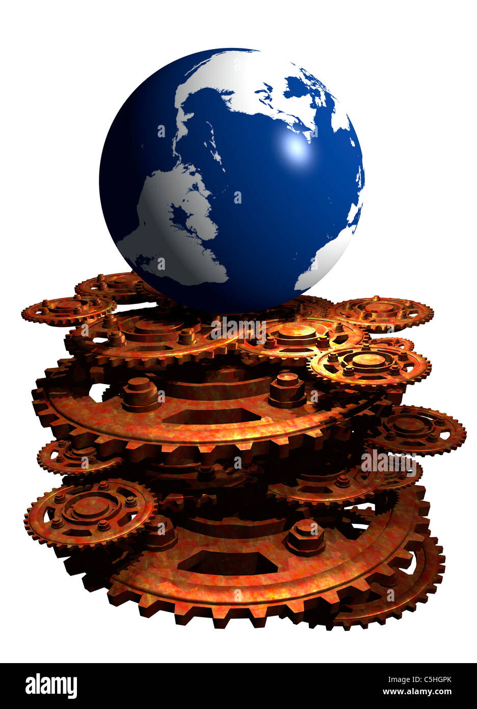 Quantum mechanics, conceptual artwork Stock Photo - Alamy