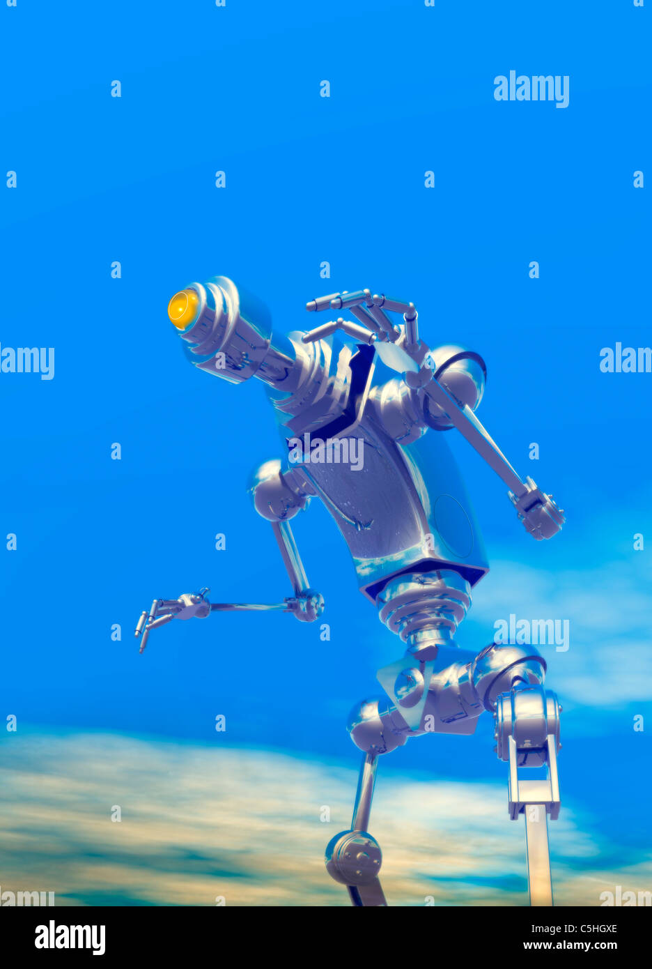 Humanoid robot human machine hi-res stock photography and images - Alamy