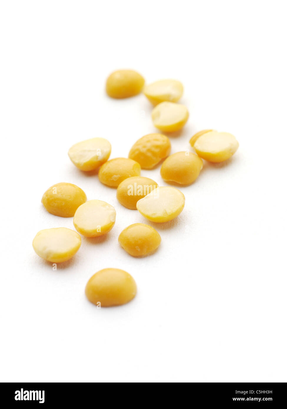Yellow split peas Stock Photo - Alamy
