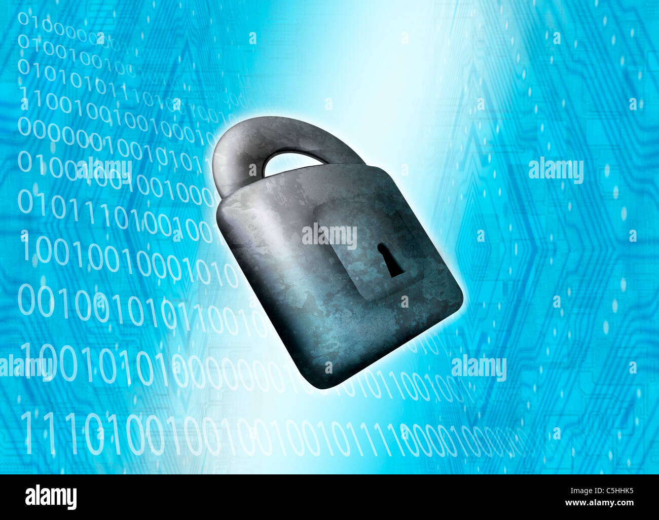 Internet security, conceptual artwork Stock Photo - Alamy