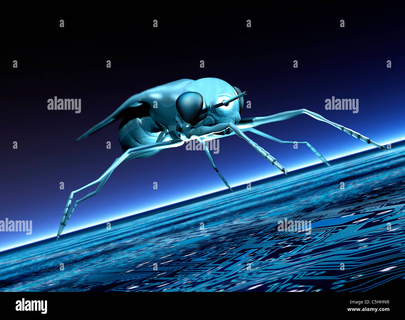Robotic fly, artwork Stock Photo - Alamy