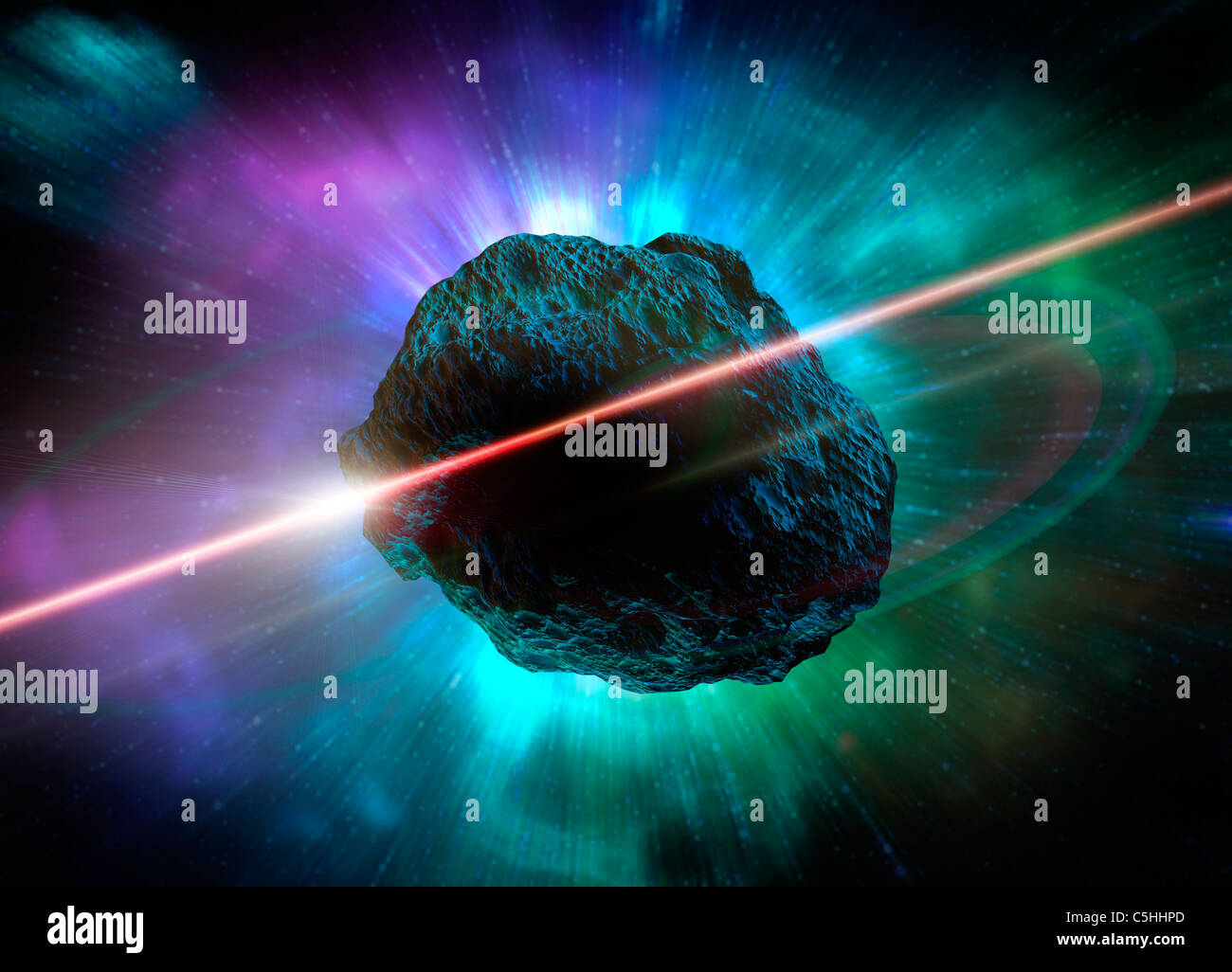 Meteor in space hi-res stock photography and images - Alamy