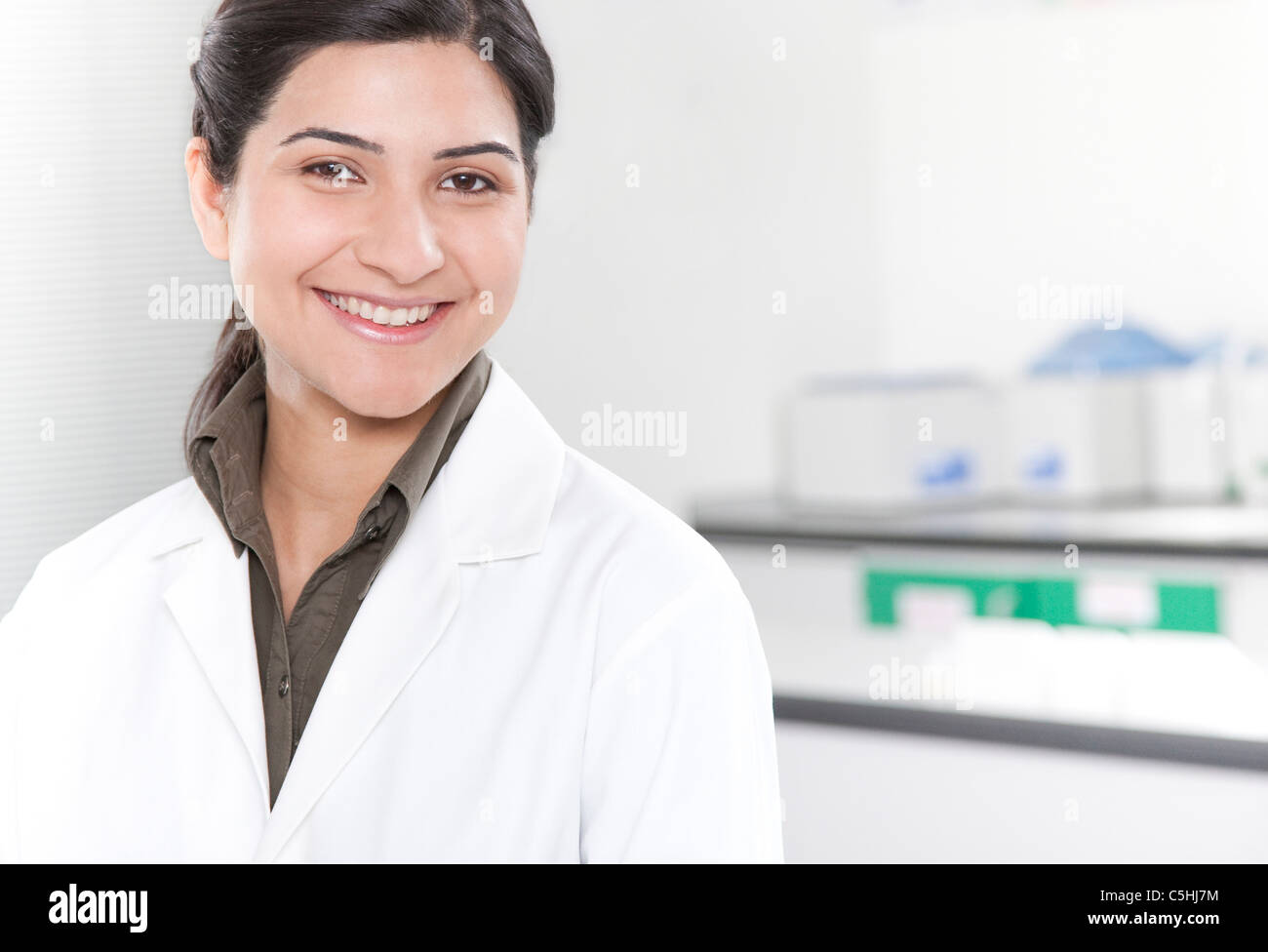 School science teacher Stock Photo - Alamy