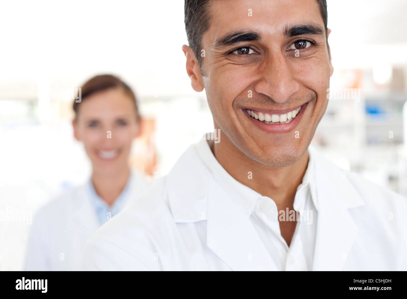 Indian scientist lab group hi-res stock photography and images - Alamy