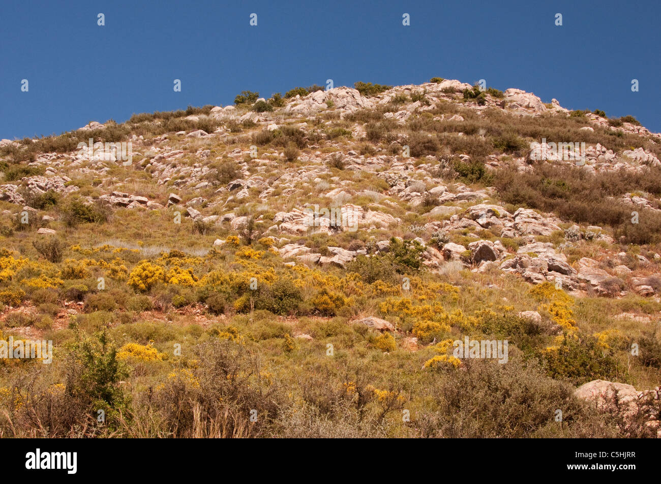 Mountain behind Karia Bel' Hotel, Bozburun, Turkey Stock Photo - Alamy