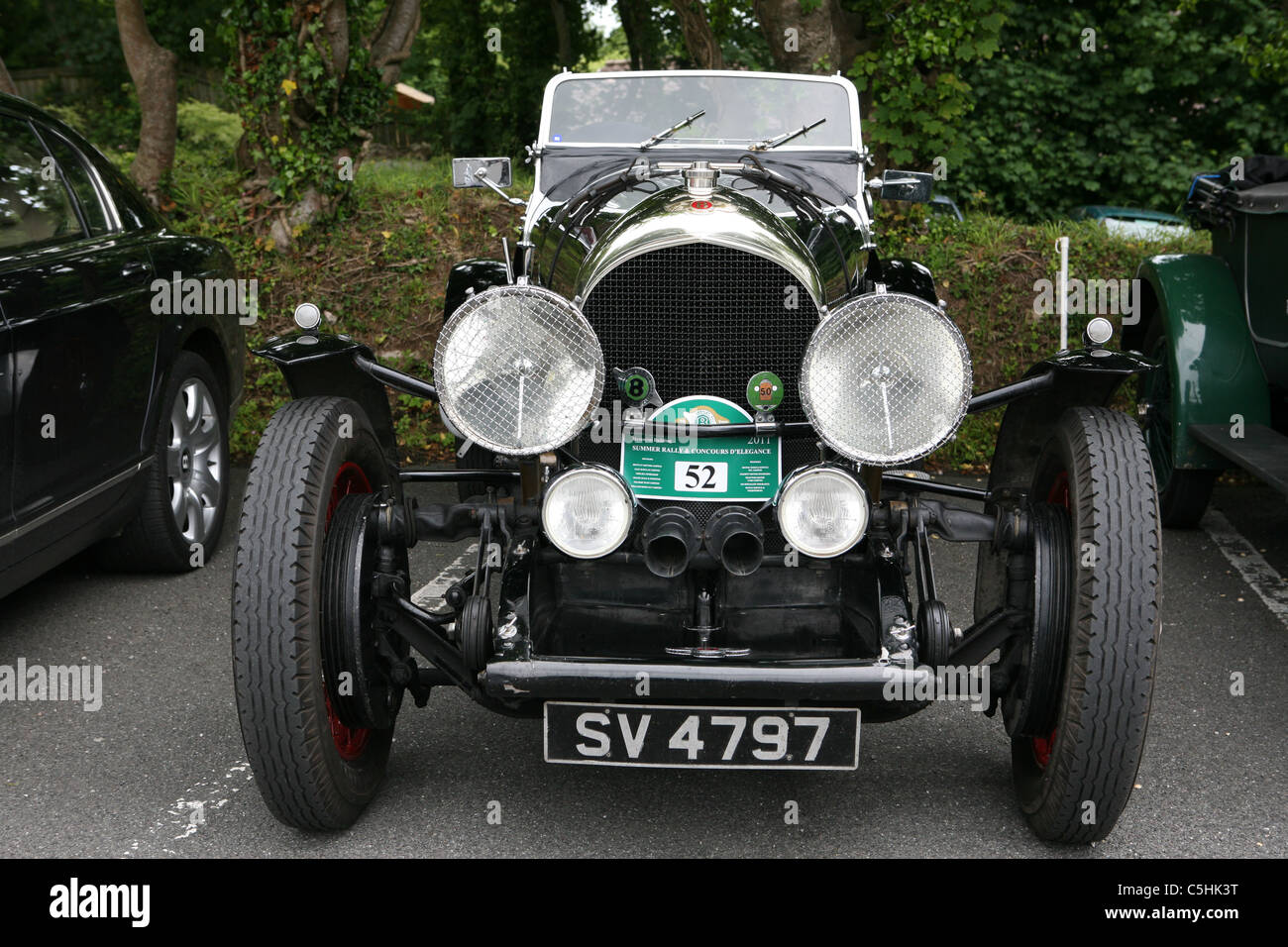 Bentley owners touring club motor cars Stock Photo - Alamy