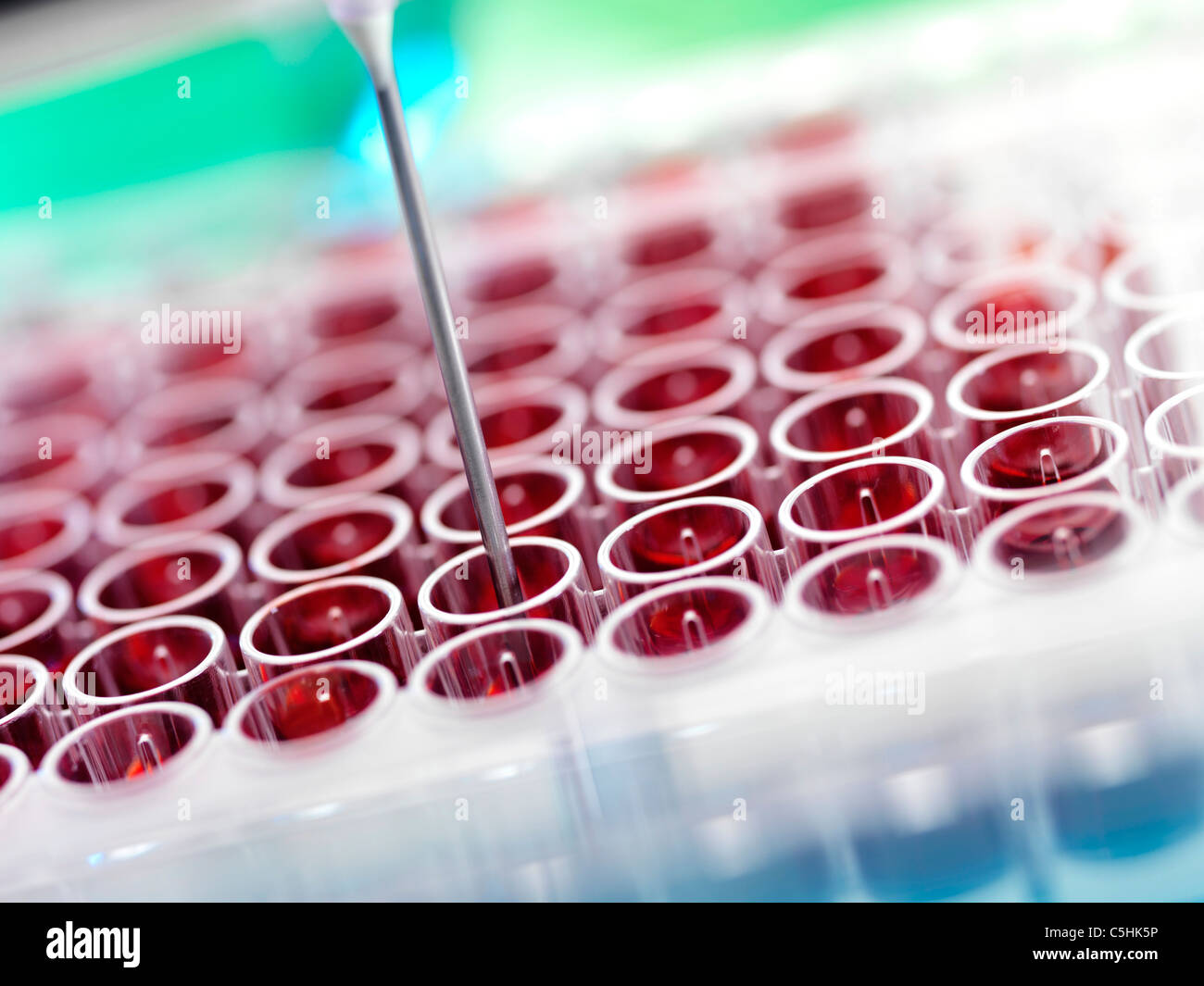 Automated blood screening Stock Photo - Alamy