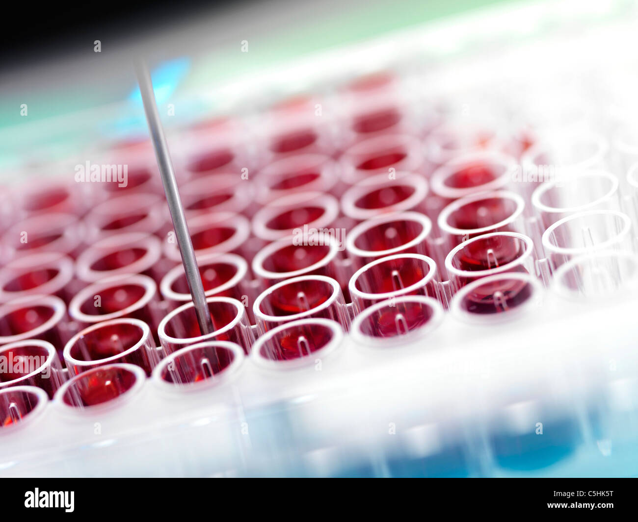 Automated blood screening Stock Photo - Alamy