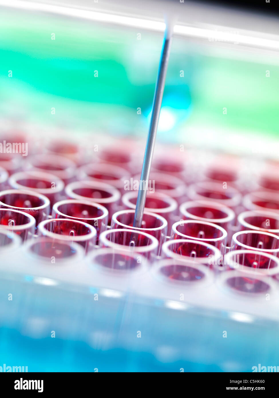 Automated blood screening Stock Photo - Alamy