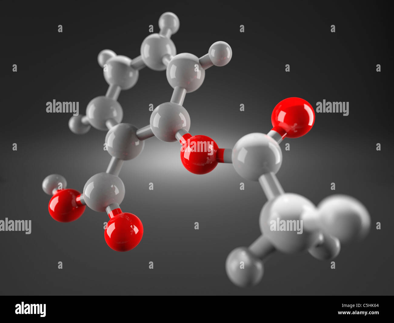 Aspirin molecular model of drug aspirin hi-res stock photography and ...