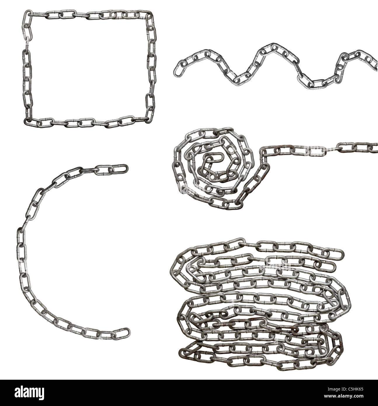 Group tool chain Cut Out Stock Images & Pictures - Alamy