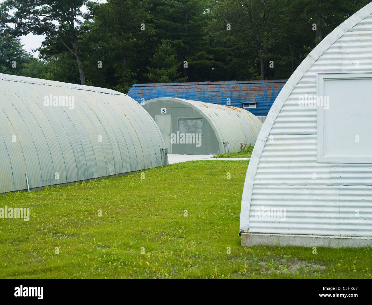 quonset hut in rhode island Stock Photo - Alamy