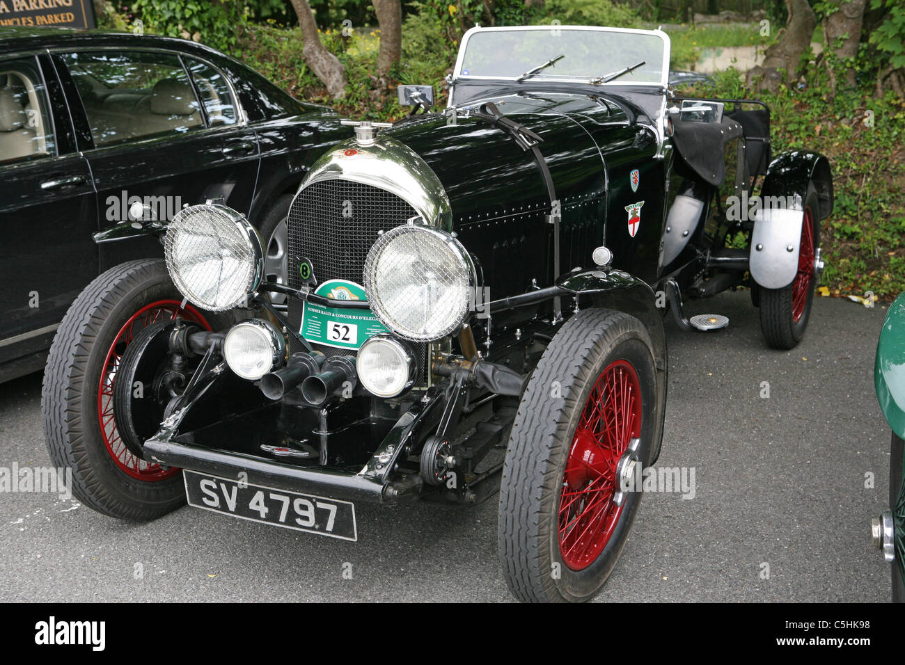 Bentley owners touring club motor cars Stock Photo - Alamy