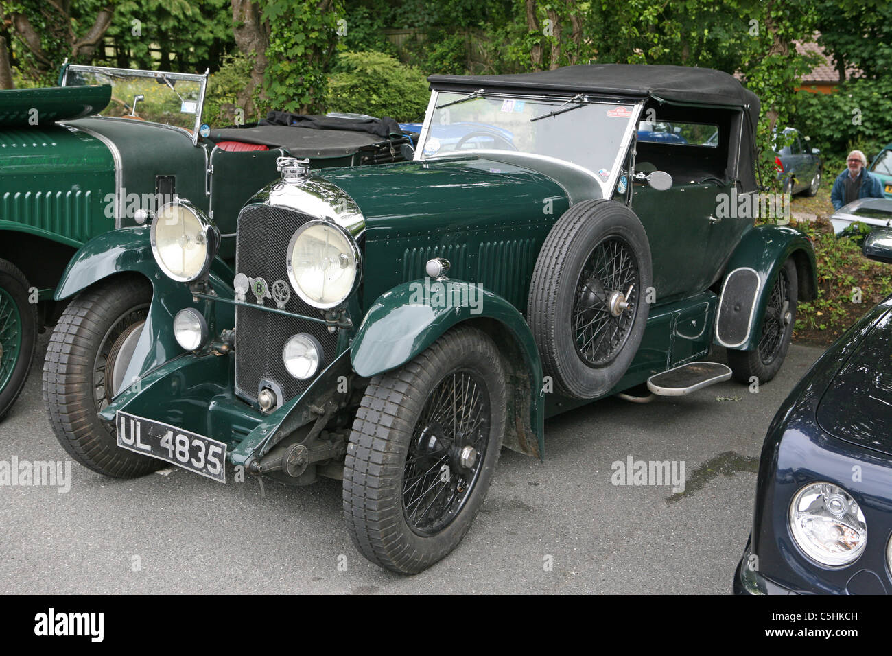 Bentley owners touring club motor cars Stock Photo - Alamy