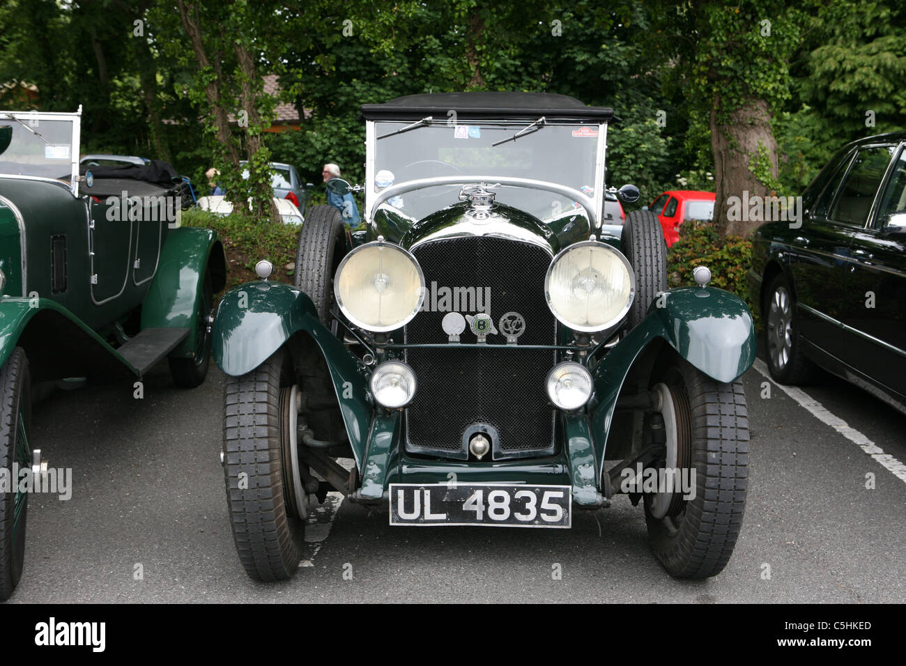 Bentley owners touring club motor cars Stock Photo - Alamy