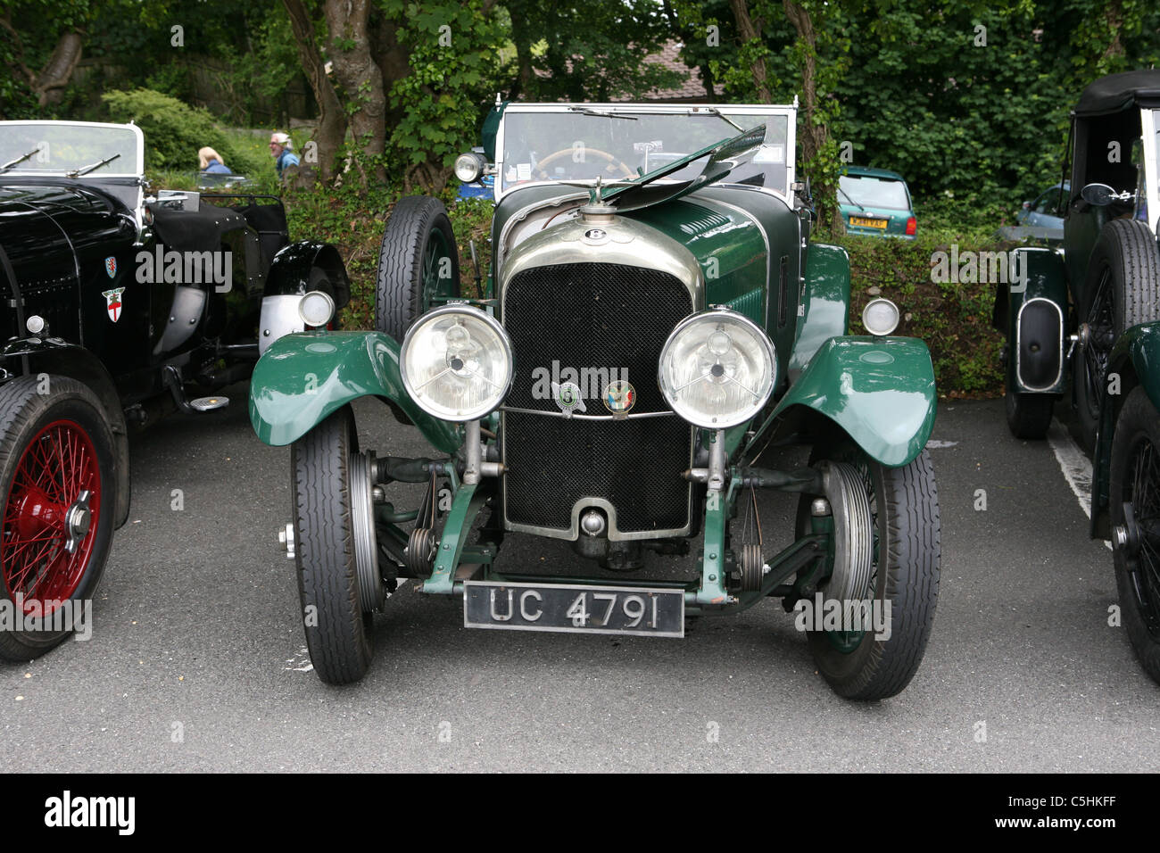 Bentley owners touring club motor cars Stock Photo - Alamy