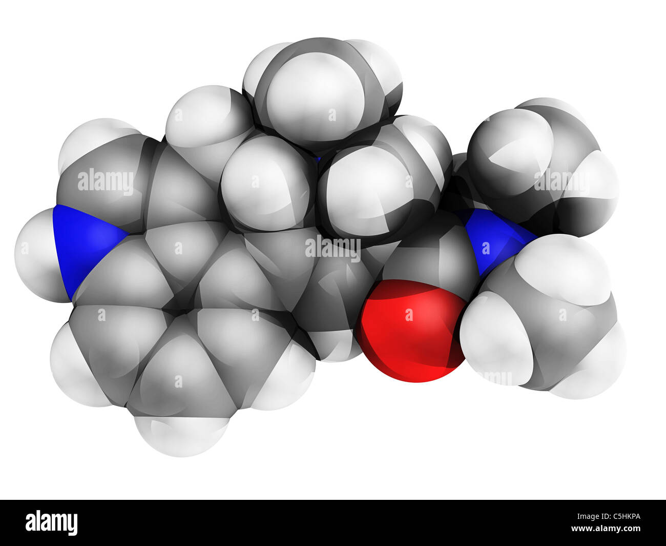 LSD drug molecule Stock Photo - Alamy