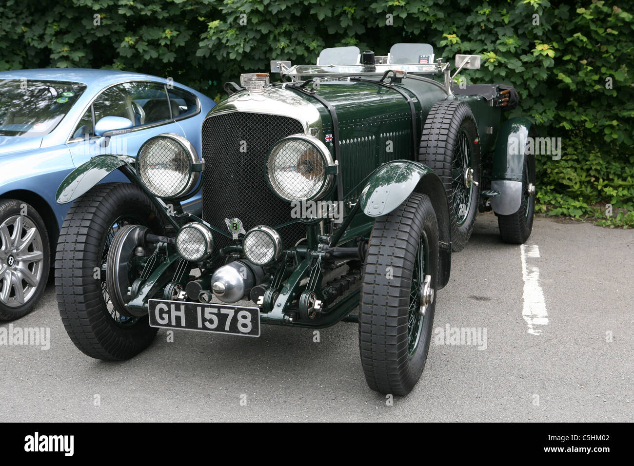 Bentley owners touring club motor cars Stock Photo - Alamy