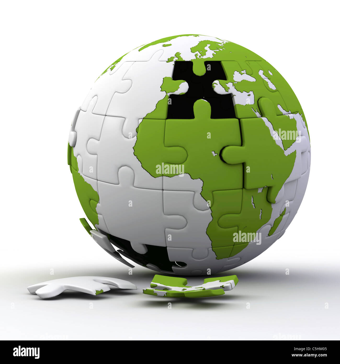 Globe and its parts hi-res stock photography and images - Alamy