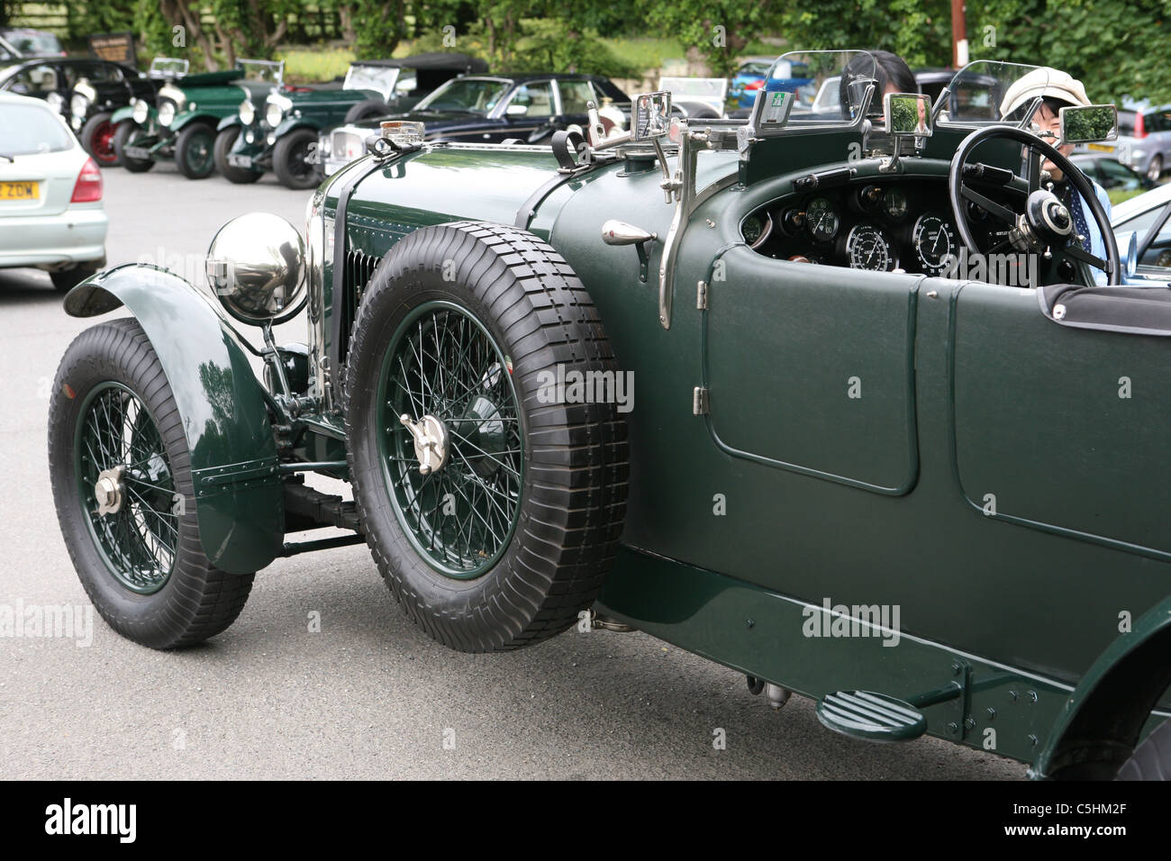 Bentley owners touring club motor cars Stock Photo - Alamy