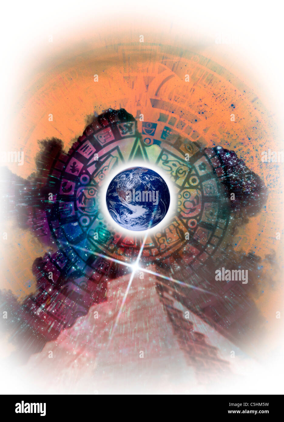 Aztec symbols hi-res stock photography and images - Alamy