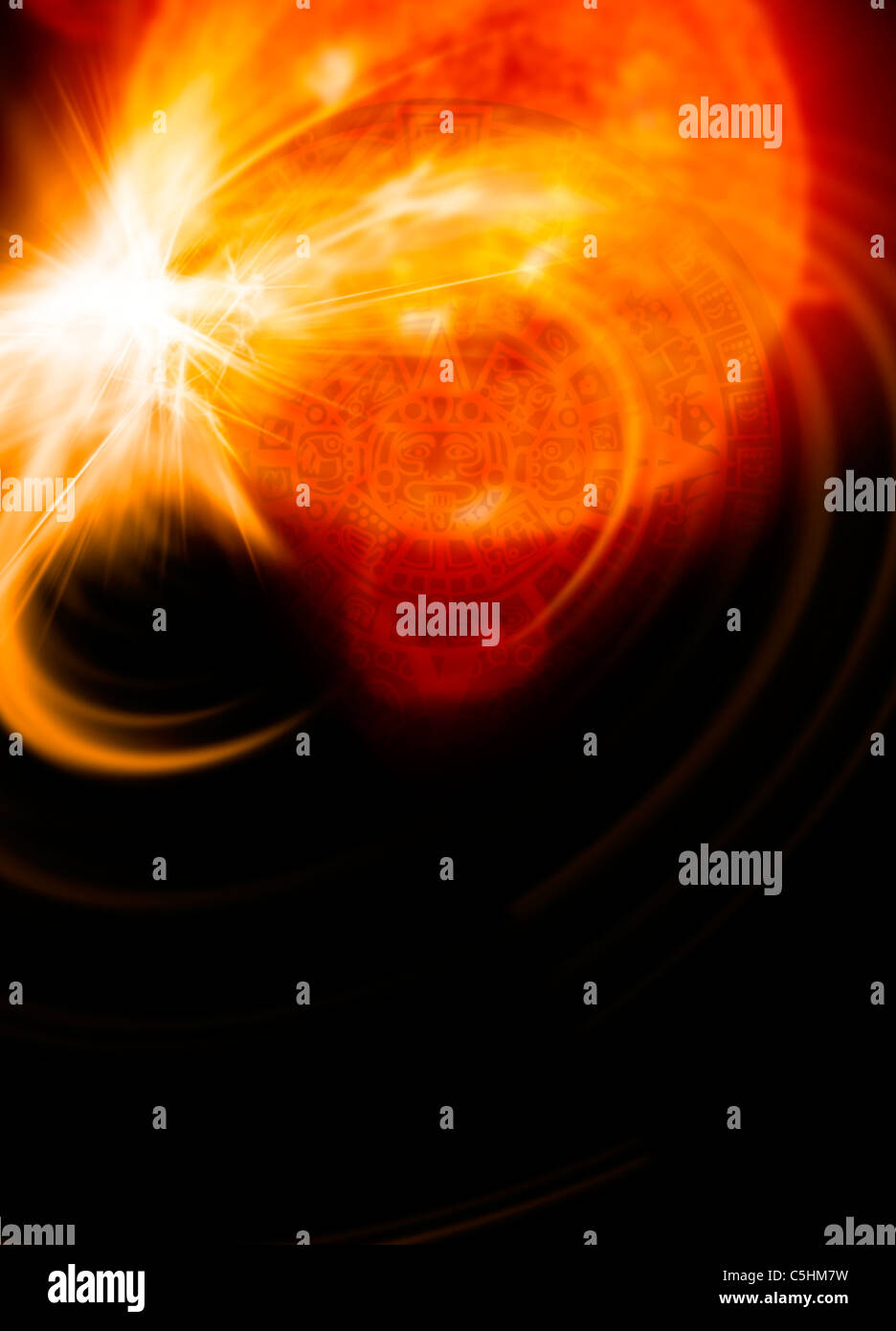 Drawing sun solar system hi-res stock photography and images - Alamy