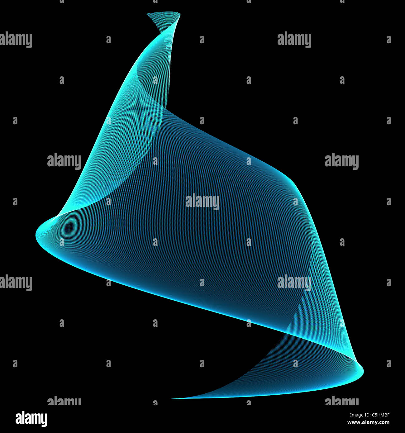 Blue square wave patterns hi-res stock photography and images - Alamy