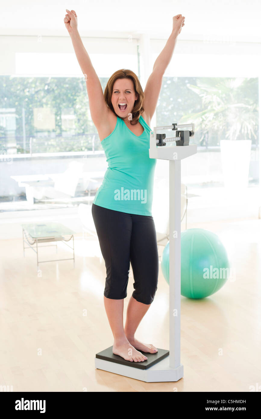 Successful weight loss Stock Photo - Alamy