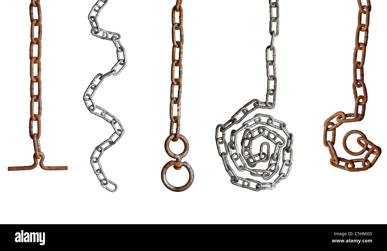 Group tool chain Cut Out Stock Images & Pictures - Alamy