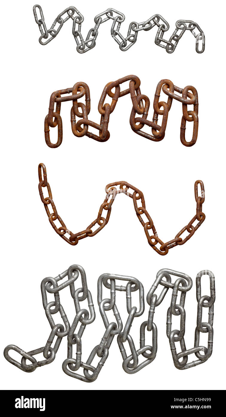 Group tool chain Cut Out Stock Images & Pictures - Alamy