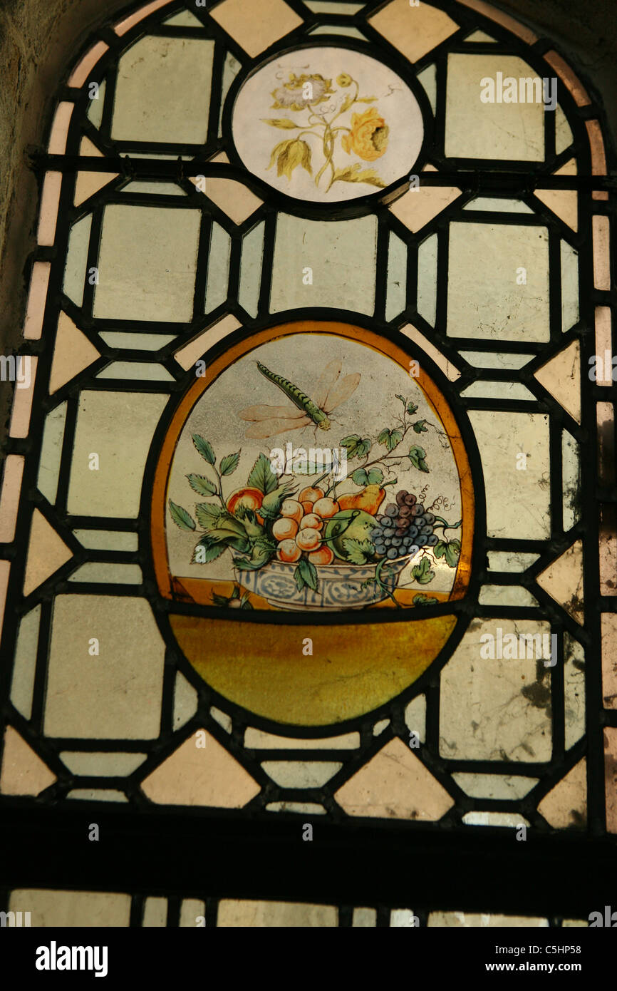 Medieval stained glass windows Stock Photo - Alamy