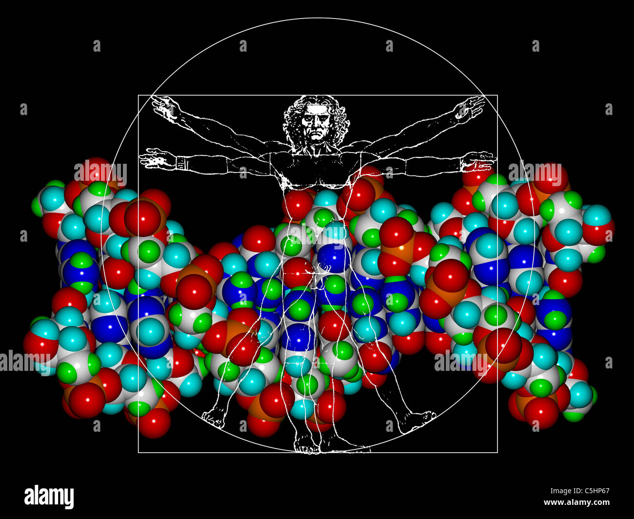 Atomic structure of human body hi-res stock photography and images - Alamy